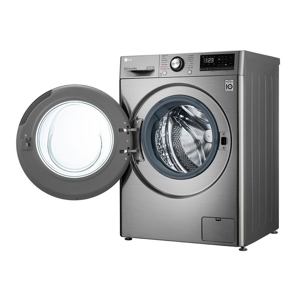 LG Washing machine 8Kg, Silver- F4WV308S6TE SNAP Electrics Home ...